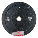Set Discos Crossfit Bumpers 100kg + Barra Profesional | Caucho | Perú